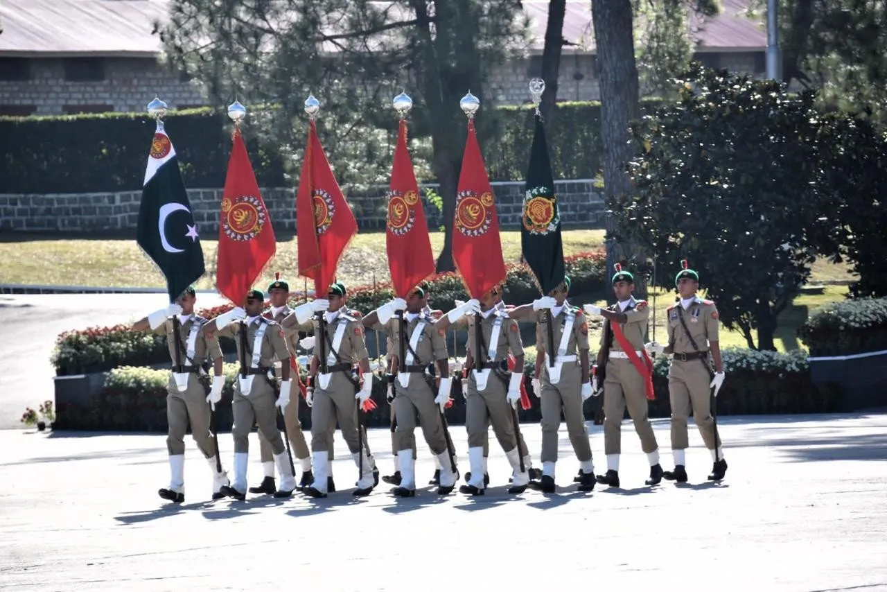 Passing out ceremony of PMA Long Course held at Kakul - Internews Pakistan